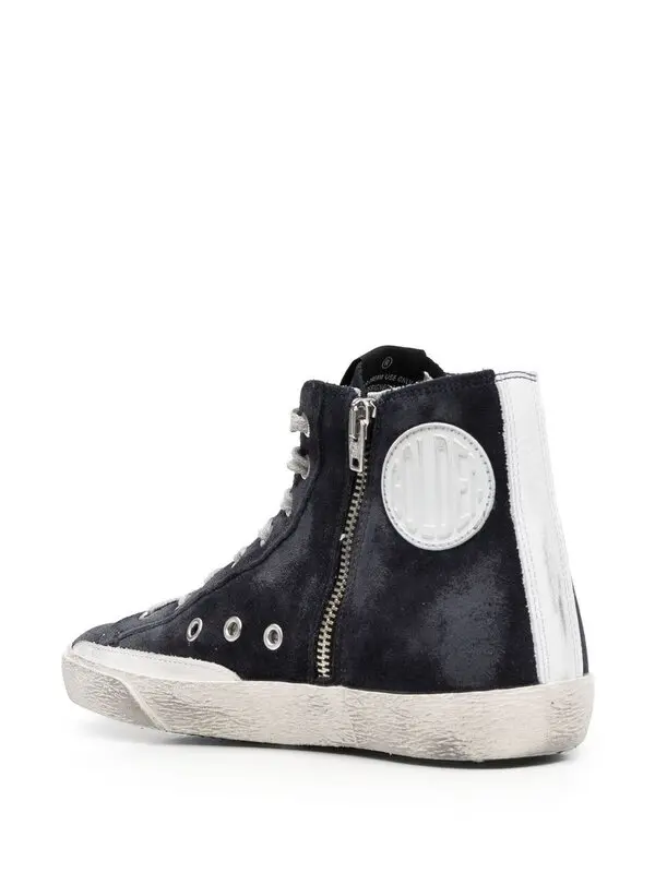 GOLDEN GOOSE DELUXE BRAND Francy High-top Sneakers - Blue