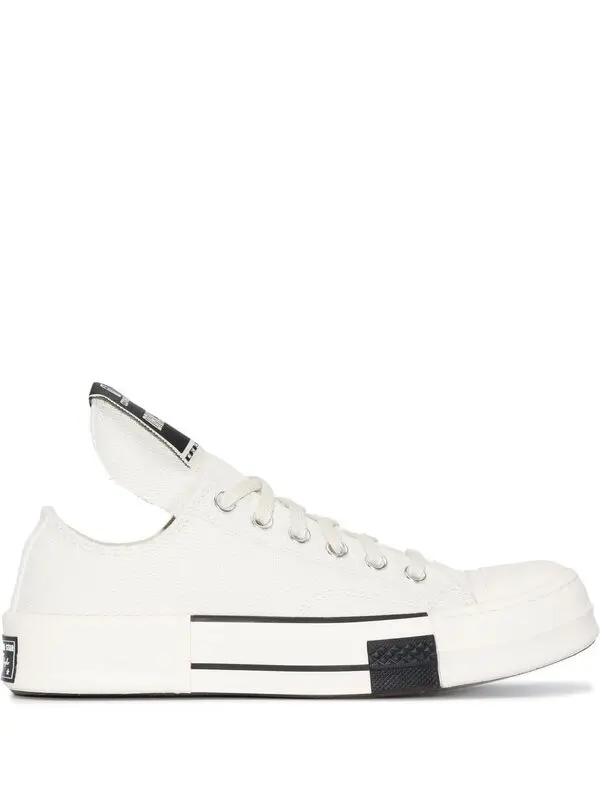 CONVERSE X Rick Owens Drkshdw Drkstar Ox Sneakers - White
