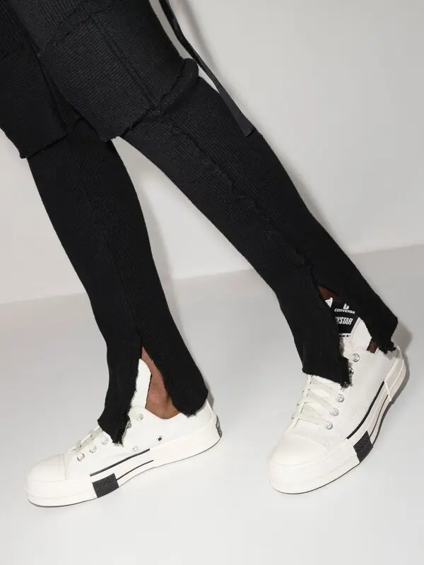 CONVERSE X Rick Owens Drkshdw Drkstar Ox Sneakers - White