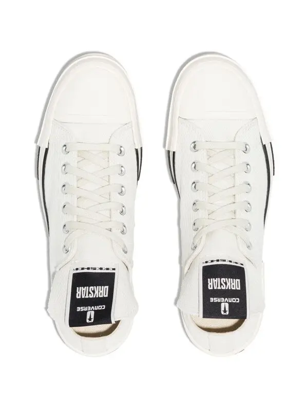 CONVERSE X Rick Owens Drkshdw Drkstar Ox Sneakers - White