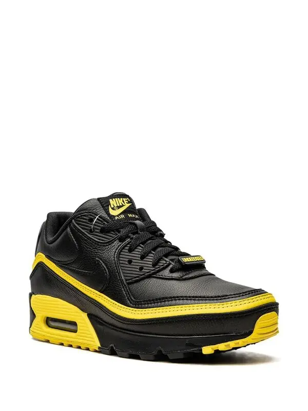 Nike X Undefeated Air Max 90 /optic Yellow Sneakers