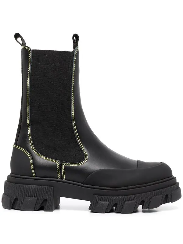 GANNI Mid 50mm Chelsea Boots
