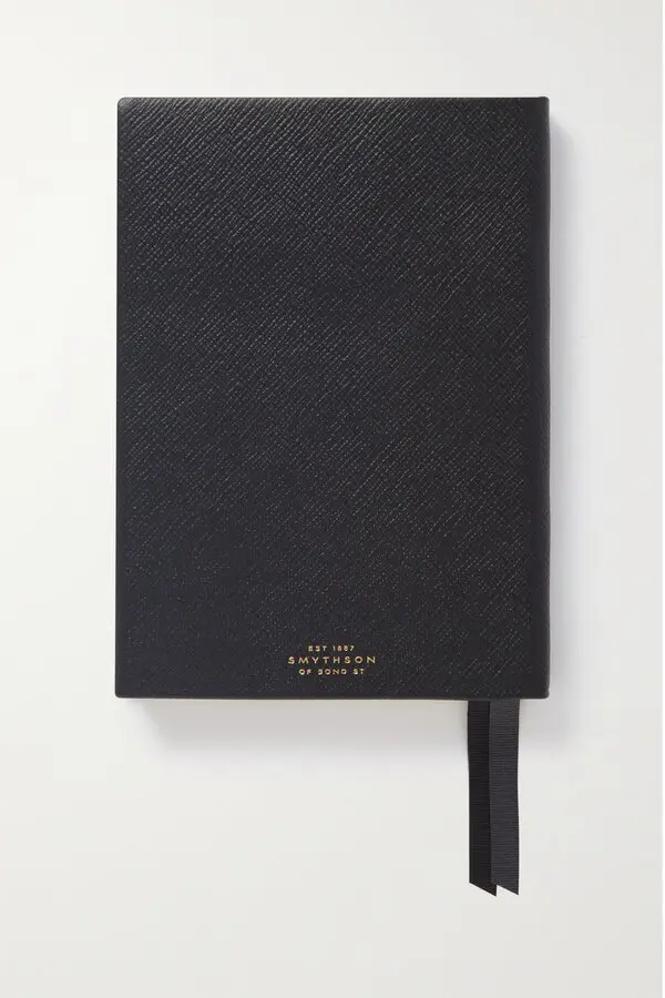 Smythson Soho Textured-leather Diary