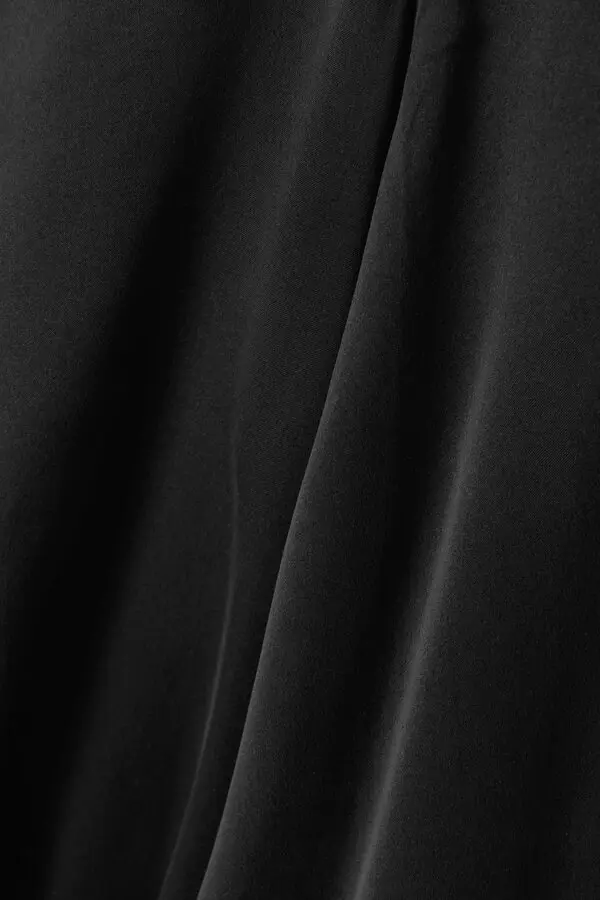 Zimmermann Ruffled Silk-satin Mini Wrap Dress