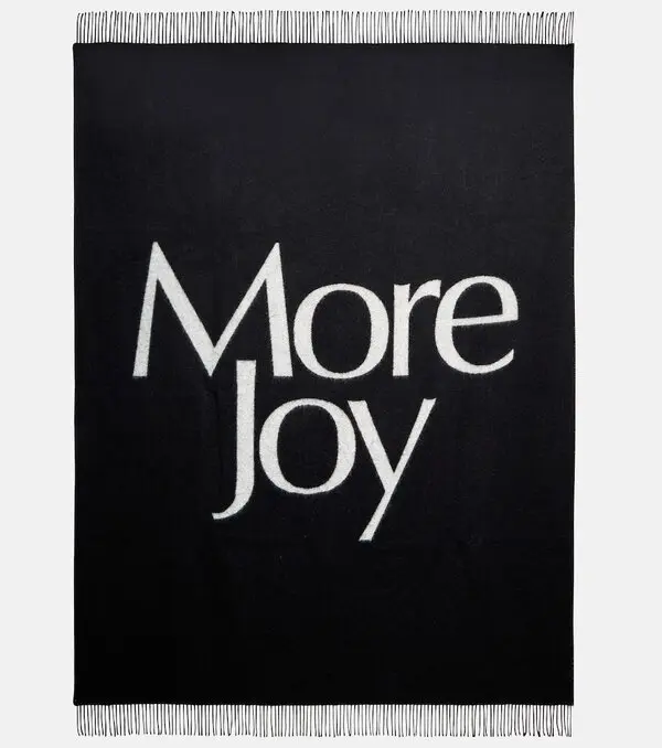 CHRISTOPHER KANE Wool Blanket - Black