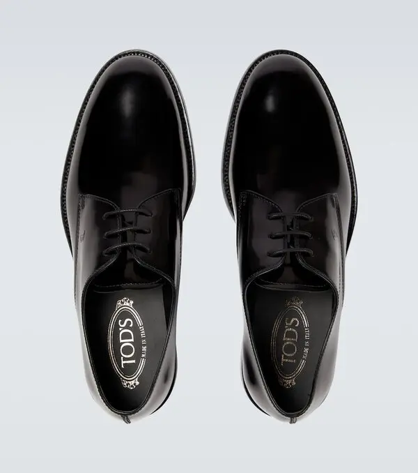 TOD'S Patent Leather Derby Shoes
