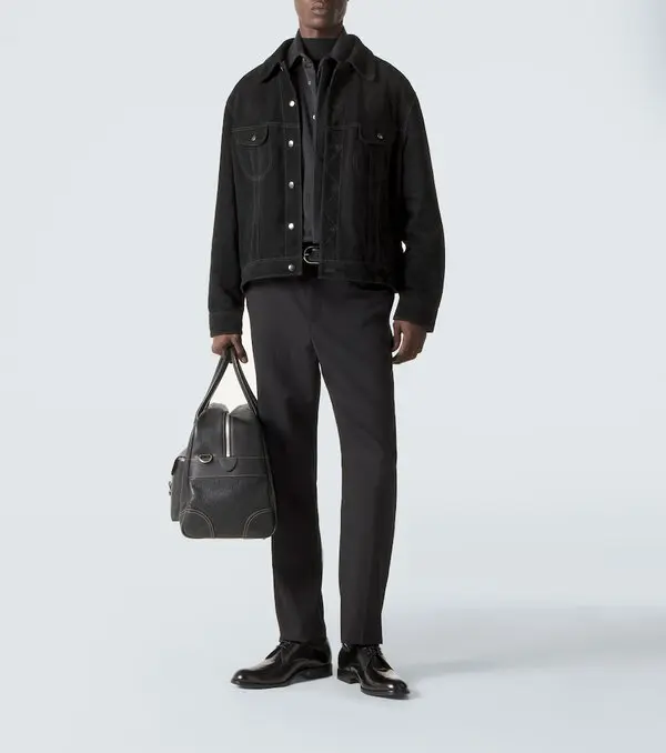 TOD'S Patent Leather Derby Shoes - Black