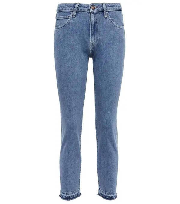 3x1 Mid-rise Slim Cropped Jeans