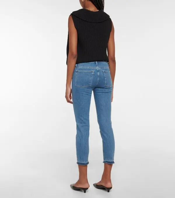 3x1 Mid-rise Slim Cropped Jeans