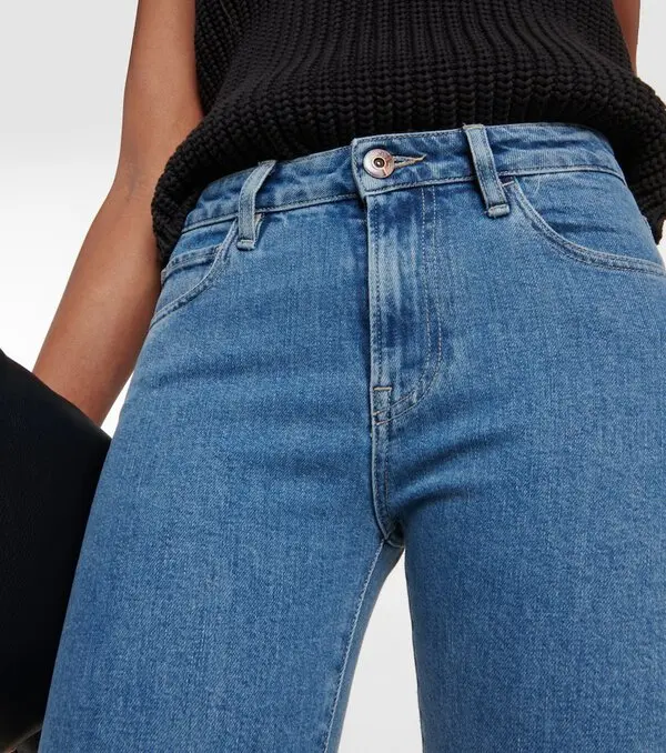 3x1 Mid-rise Slim Cropped Jeans