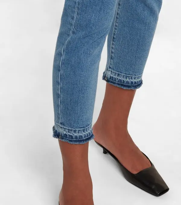 3x1 Mid-rise Slim Cropped Jeans