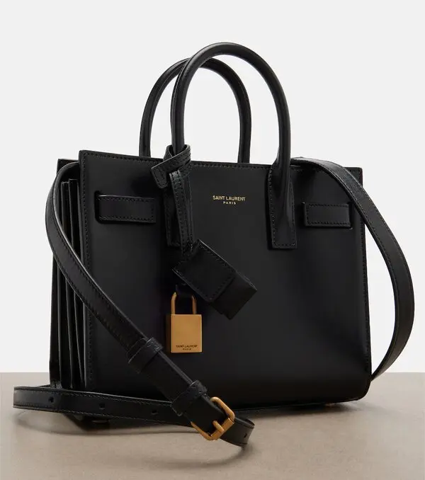 Saint Laurent Sac De Jour Nano Tote - Black