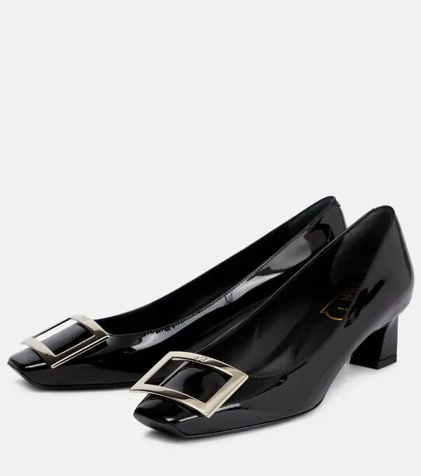 ROGER VIVIER Trompette 45 Pumps - Black