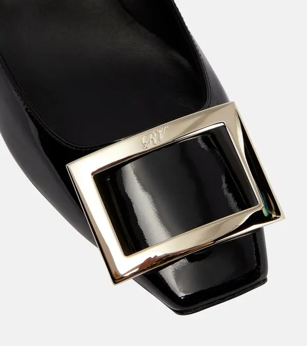 ROGER VIVIER Trompette 45 Pumps - Black