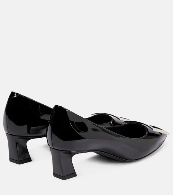 ROGER VIVIER Trompette 45 Pumps - Black