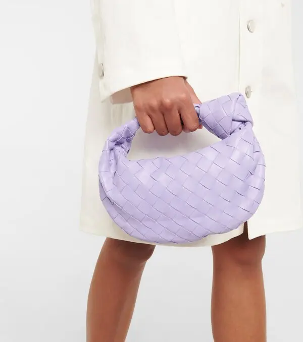 Bottega Veneta Jodie Mini Leather Tote Bag