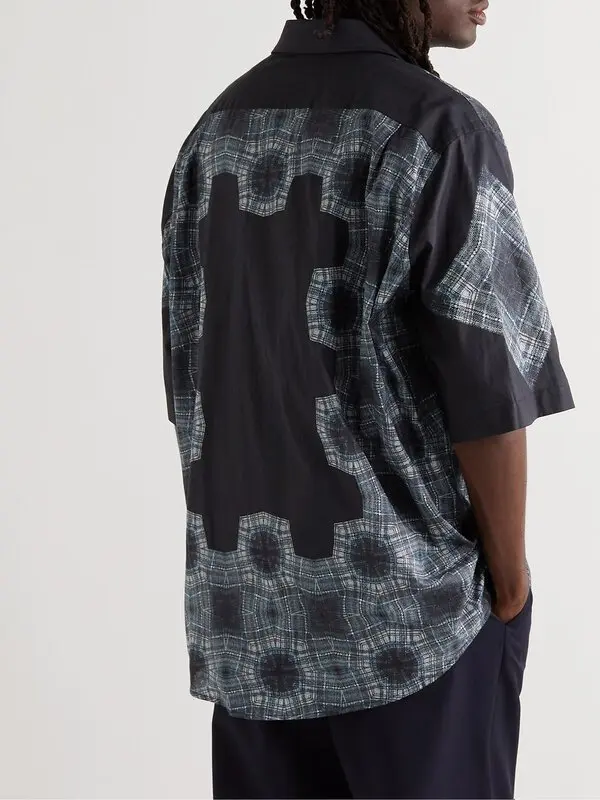 Acne Studios Oversized Printed Cotton Shirt