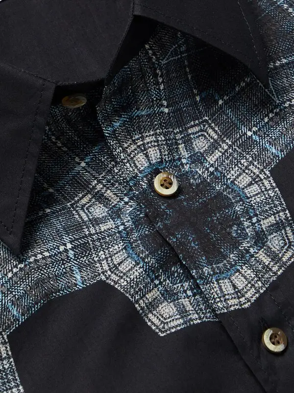 Acne Studios Oversized Printed Cotton Shirt