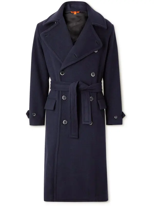 Barena Venezia Leuter Double-breasted Wool-blend Overcoat