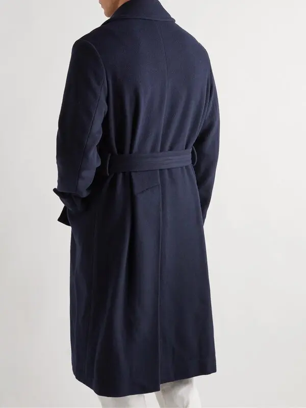 Barena Venezia Leuter Double-breasted Wool-blend Overcoat