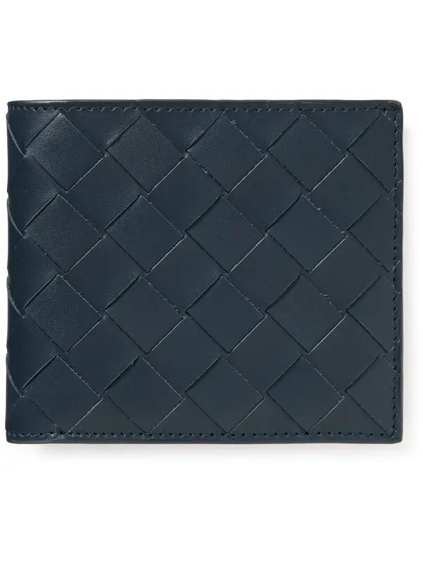 Bottega Veneta Intrecciato Leather Billfold Wallet