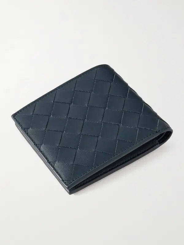 Bottega Veneta Intrecciato Leather Billfold Wallet