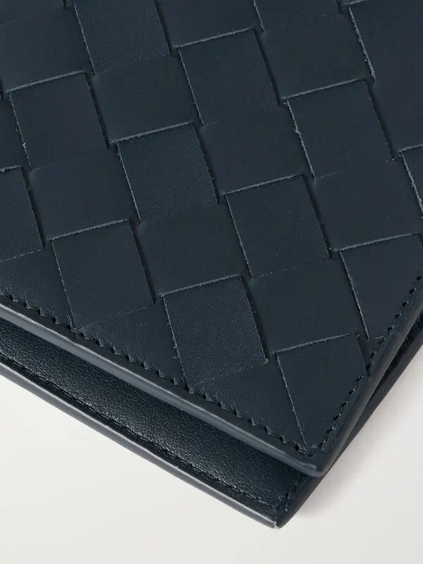 Bottega Veneta Intrecciato Leather Billfold Wallet