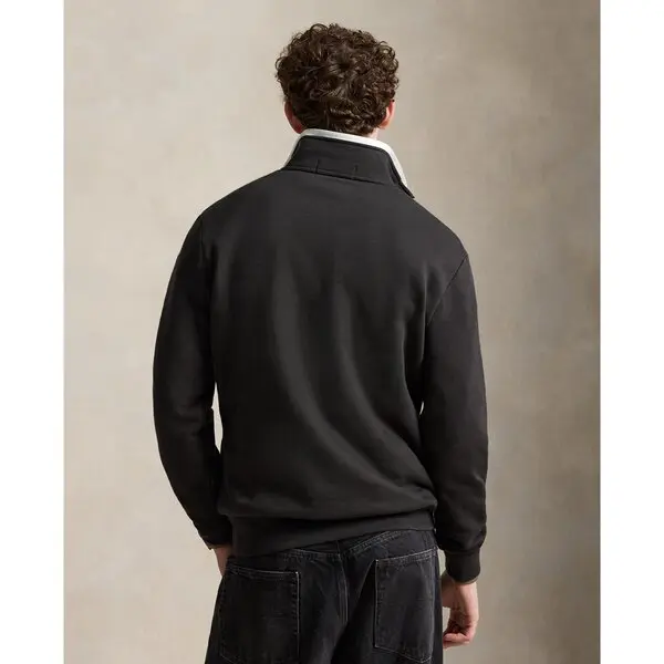 Ralph Lauren Polo Sport Fleece Quarter-zip Sweatshirt - Black Boot