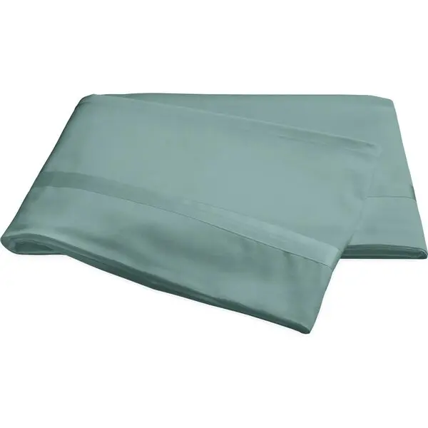 MATOUK Nocturne Flat Sheet - Aquamarine