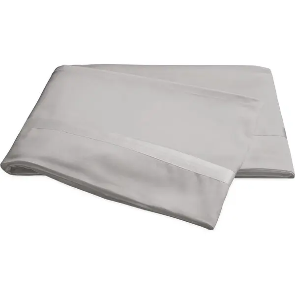 MATOUK Nocturne Flat Sheet - Silver
