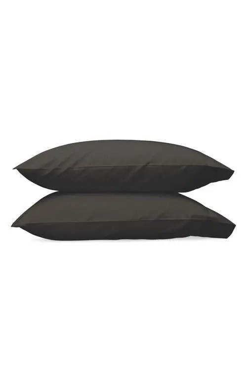 MATOUK Nocturne Set Of 2 Pillowcases - Black