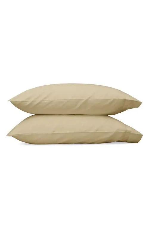 MATOUK Nocturne Set Of 2 Pillowcases - Champagne