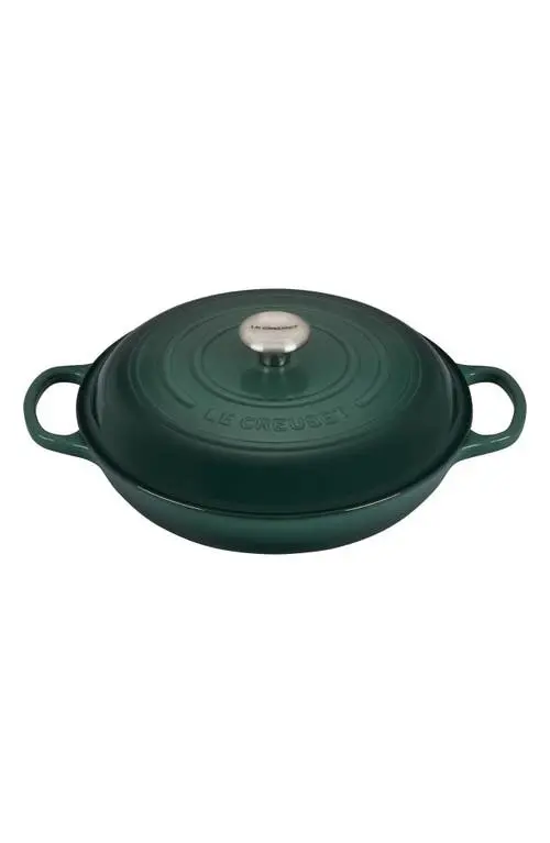 LE CREUSET Signature 3.5-quart Enameled Cast Iron Braiser - Artichaut