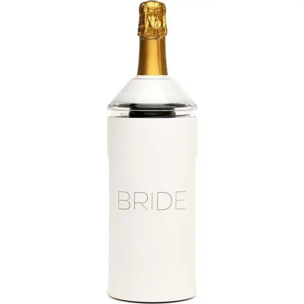 VINGLACE Bride Wine & Champagne Chiller - White