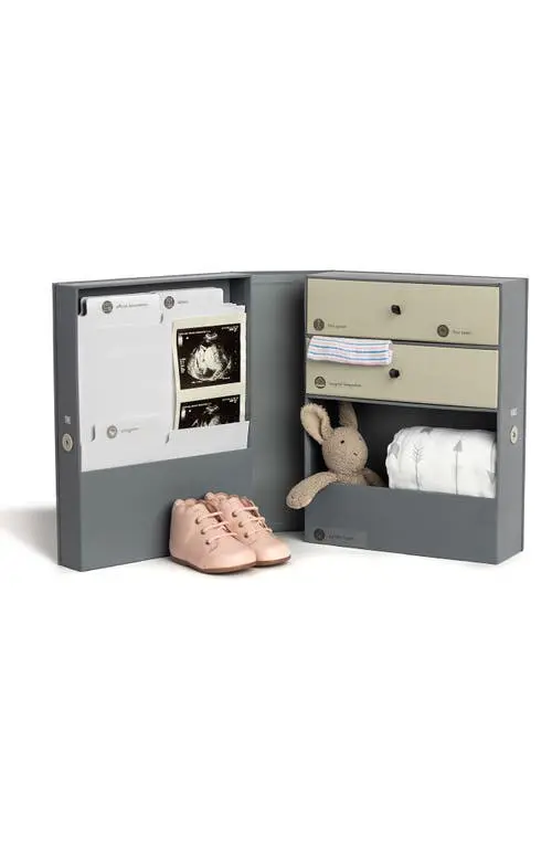 SAVOR Vault Baby Keepsake Box - Slate