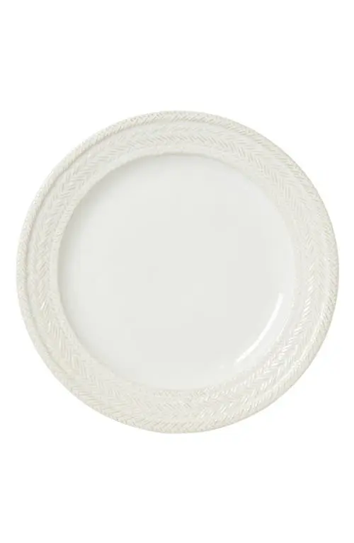JULISKA Le Panier Dinner Plate - Whitewash