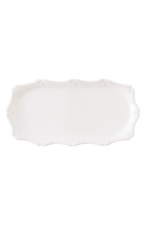 JULISKA Berry & Thread Stoneware Hostess Tray - Whitewash