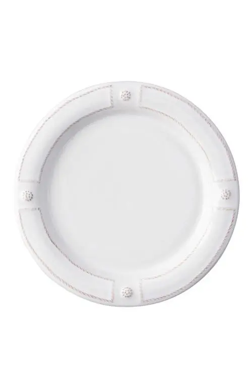 JULISKA Berry & Thread French Panel Dinner Plate - Whitewash