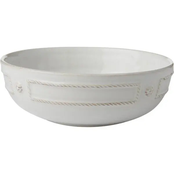 JULISKA Berry & Thread Ceramic Coupe Bowl - Whitewash