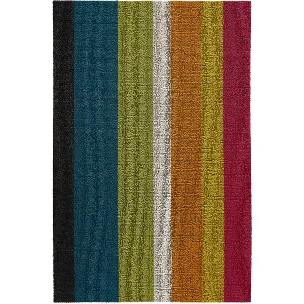CHILEWICH Stripe Low Pile Indoor/outdoor Floor Mat - Multi