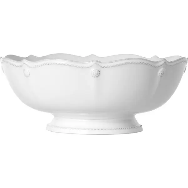 JULISKA Berry And Thread' Footed Fruit Bowl - Whitewash