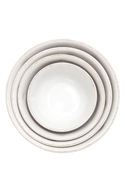 JULISKA Berry And Thread' Nesting Prep Bowls - Whitewash