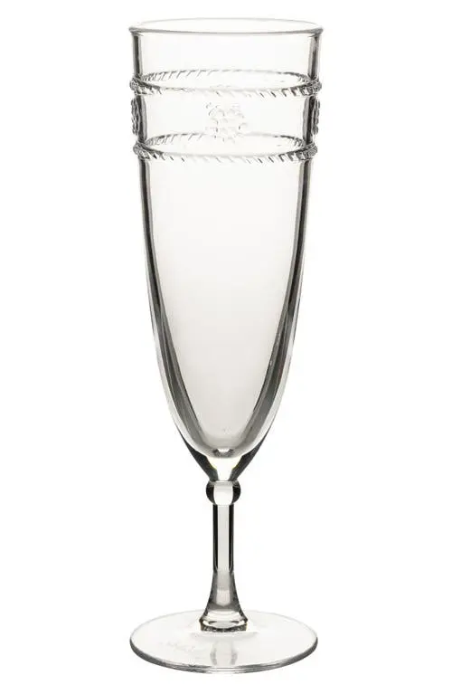 JULISKA Isabella Acrylic Champagne Flute - Clear