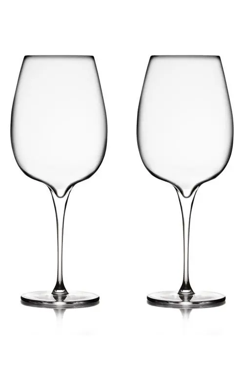 NAMBE Vie Set Of 2 Cabernet Glasses - No Color