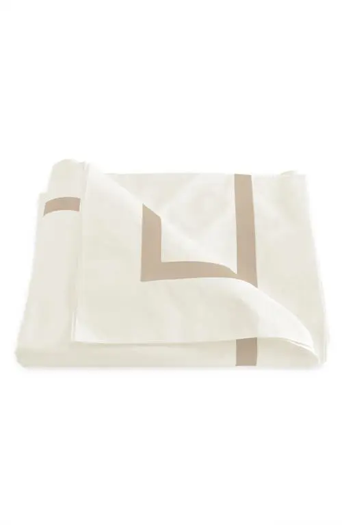 MATOUK Lowell Duvet Cover - Ivory/champagne