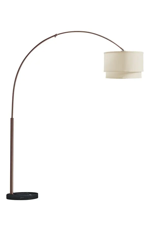 BRIGHTECH Mason Led Floor Lamp - Bronze