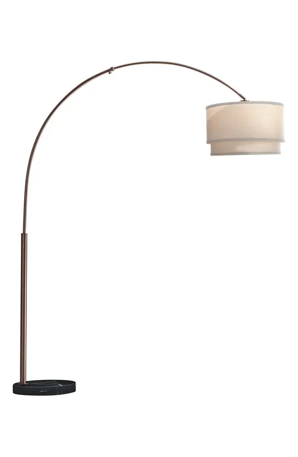 BRIGHTECH Mason Led Floor Lamp - Bronze