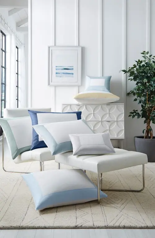 SFERRA Casida Sham - White/poolside
