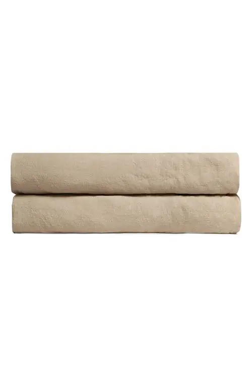 PARACHUTE Linen Fitted Sheet - Toast