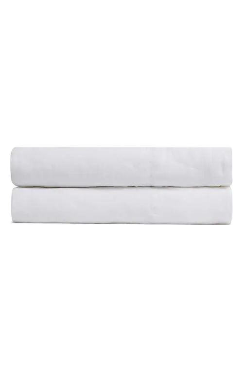 PARACHUTE Linen Fitted Sheet - White